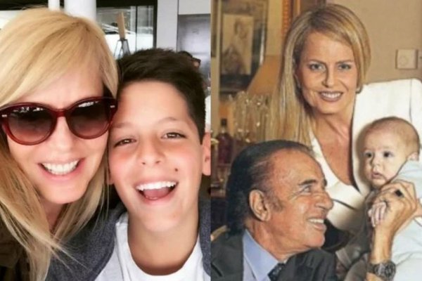 Al hijo de Carlos Menem y Cecilia Bolocco le encontraron un tumor cerebral: tiene 14 años ...