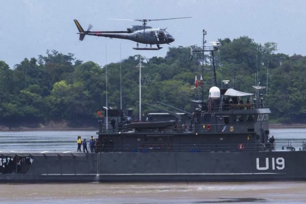 Dos buques del OIEA navegan por las aguas del Amazonas para detectar el ...