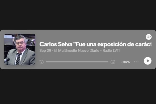 Carlos Selva: "Fue una exposición de carácter político pero brillante ...