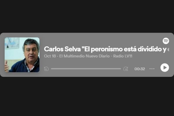 Carlos Selva: "El peronismo está dividido y esa situación parece ...