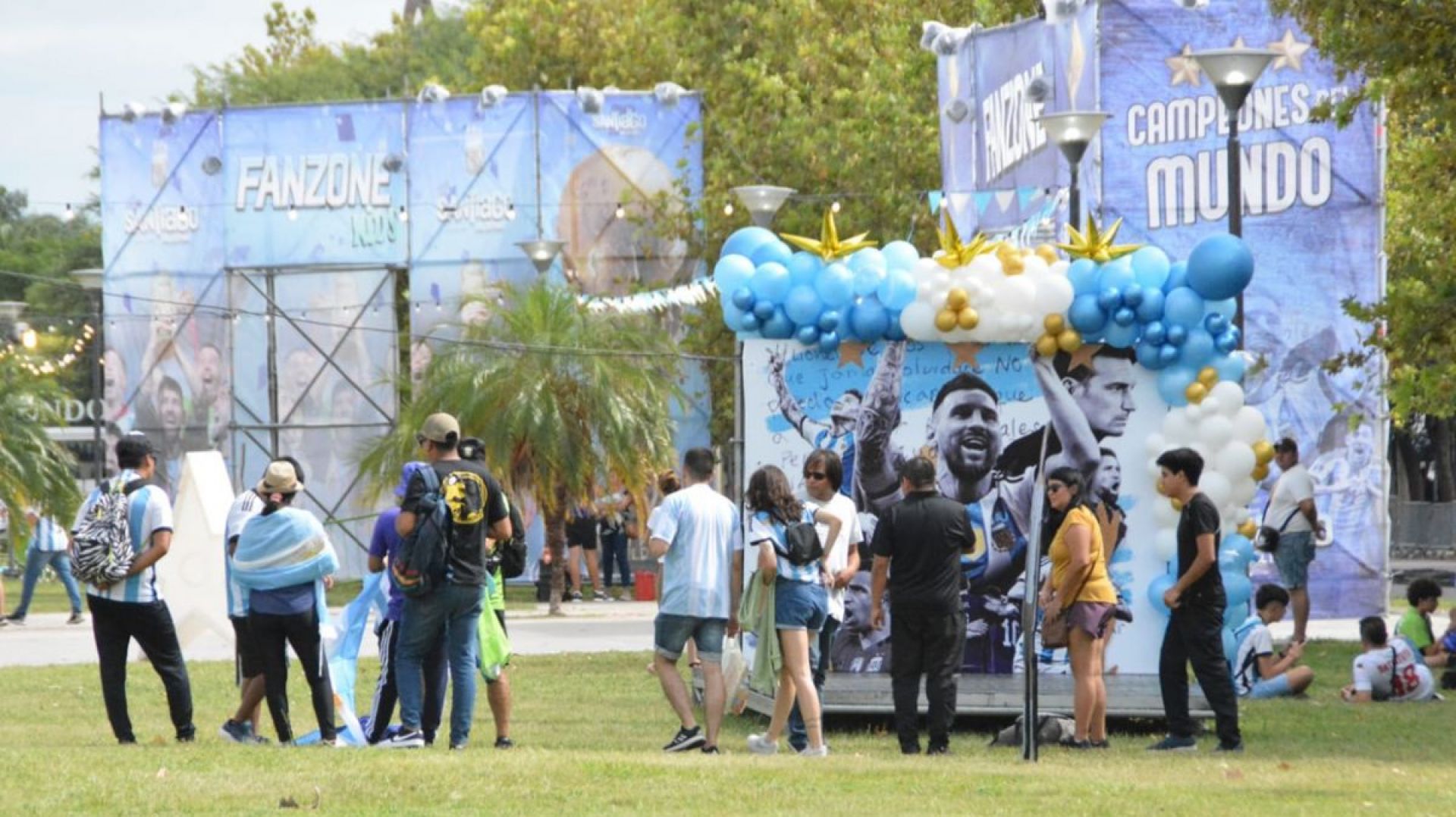 A qué hora empieza el Fan Zone y cuál será la grilla | Nuevo Diario Web