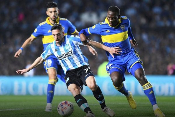 EN VIVO: Boca y Racing agitan un clásico en La Bombonera | Nuevo Diario Web