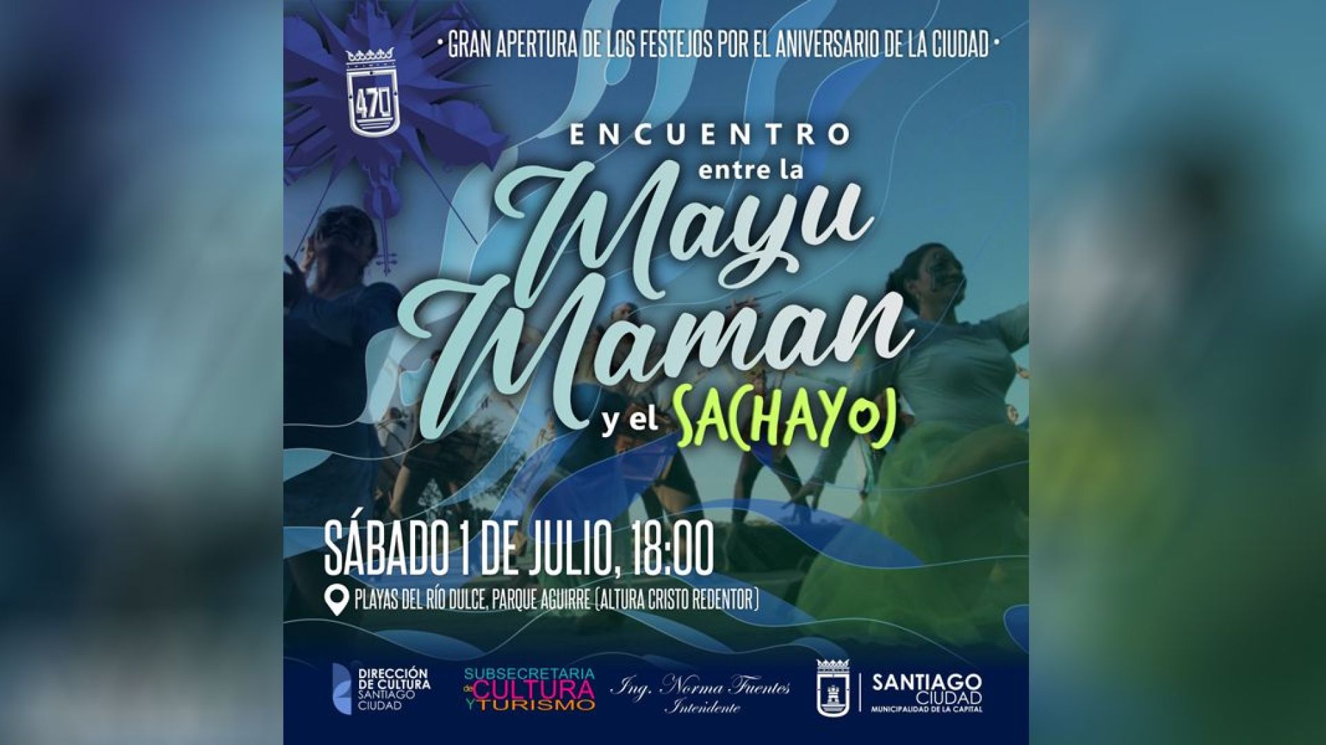 "El encuentro entre la Mayu Maman y el Sachayoj" será este sábado a la ...