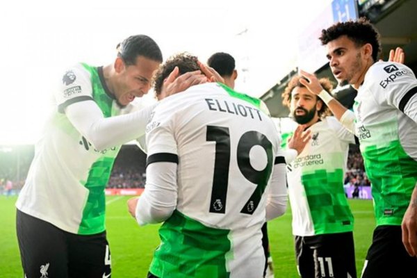 Sin Mac Allister, Liverpool le ganó a Crystal Palace | Nuevo Diario Web