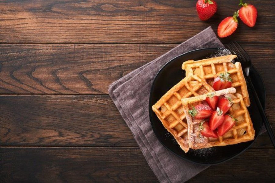Recetas: los clásicos waffles para comer en familia, paso a paso ...