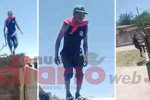 Filmaron a "Cara Chata" en los techos del Bº Juan Díaz de Solís [VIDEO ...