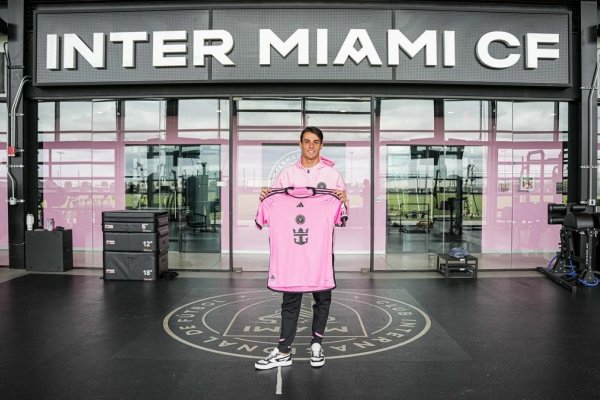 Federico Redondo, presentado como nuevo jugador de Inter Miami | Nuevo ...
