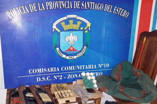 Para evitar problemas con la Justicia, entregó un botín que había ...