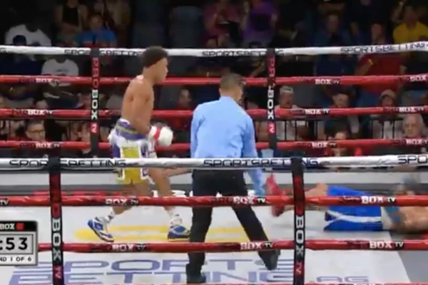 El escalofriante nocaut que sufrió el boxedor argentino Jonathan Sosa en Estados Unidos | Nuevo ...