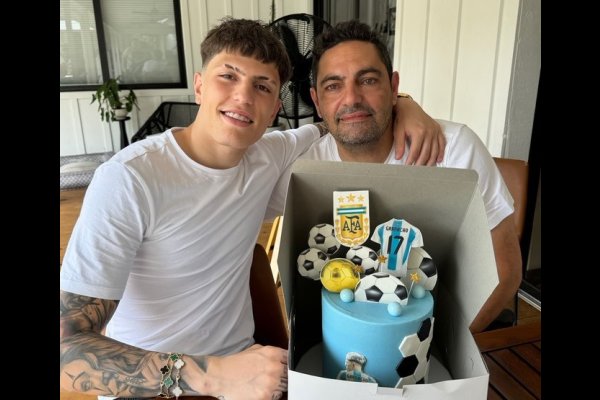 Primer cumpleaños de Alejandro Garnacho con Messi y la Selección ...