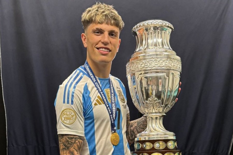 La inesperada frase de Alejandro Garnacho sobre la próxima Copa América ...