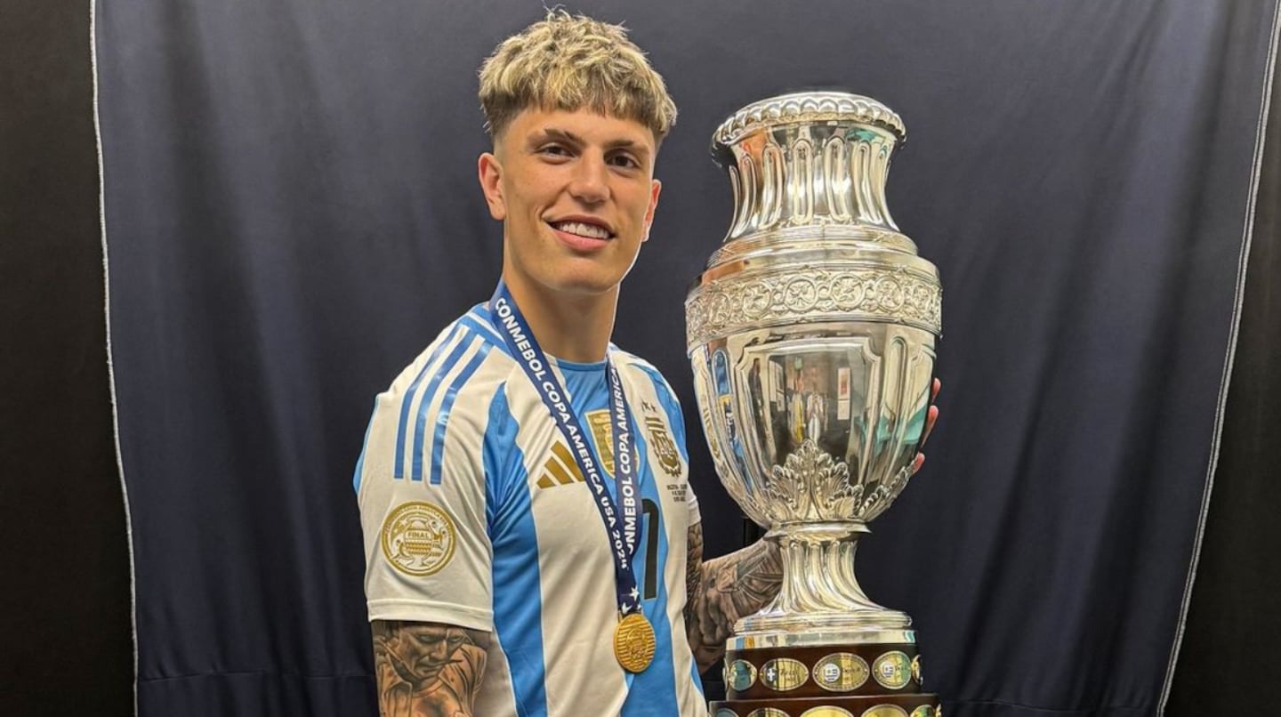 La inesperada frase de Alejandro Garnacho sobre la próxima Copa América ...