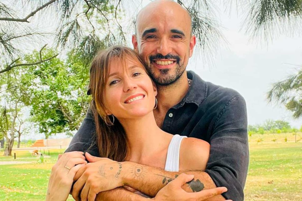 Nació la hija de Abel Pintos y Mora Calabrese: la primera foto de ...