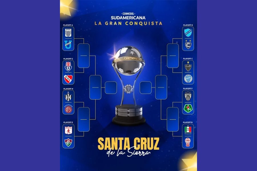 Quedaron confirmados los cruces de octavos de final de la Copa Sudamericana 2025 | Nuevo Diario Web