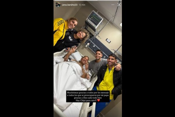 Antonio “Chipi” Barijho evoluciona favorablemente y su familia llevó ...