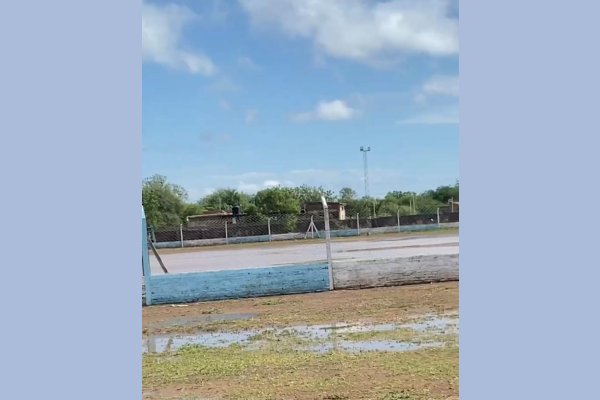 Suspendieron el partido por el mal estado del campo de juego | Nuevo Diario Web