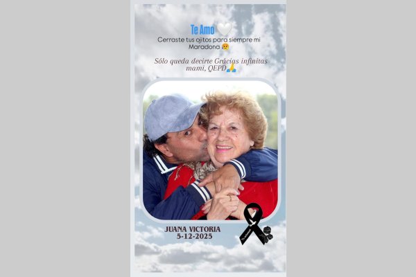 Falleció la mamá del “Sapito” Coleoni y el DT la despidió con un ...