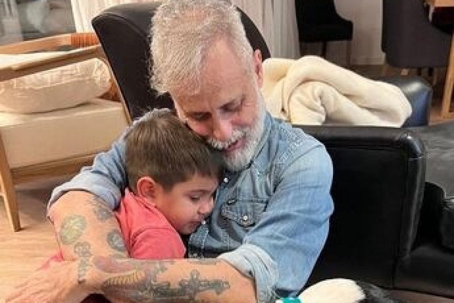 La emoción de Jorge Rial junto a sus dos nietos | Nuevo Diario Web