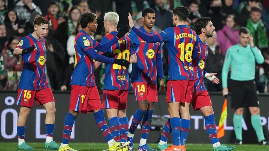 Barcelona venció a Racing Santander con autoridad y avanzó a los ...